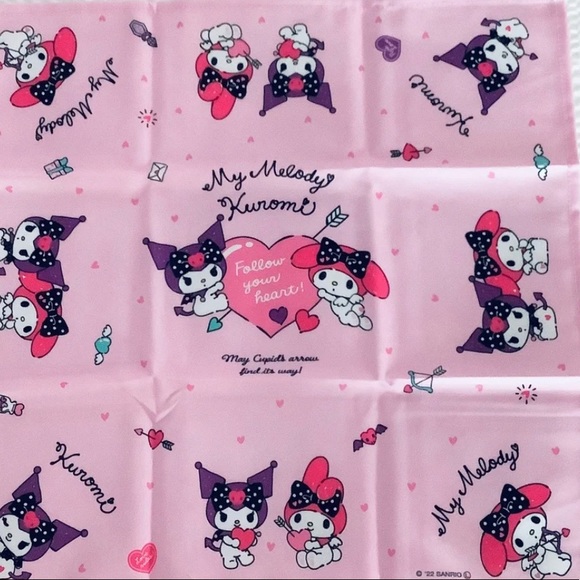 Sanrio | Accessories | Sanrio My Melody X Kuromi Pink Multiuse Cloth ...